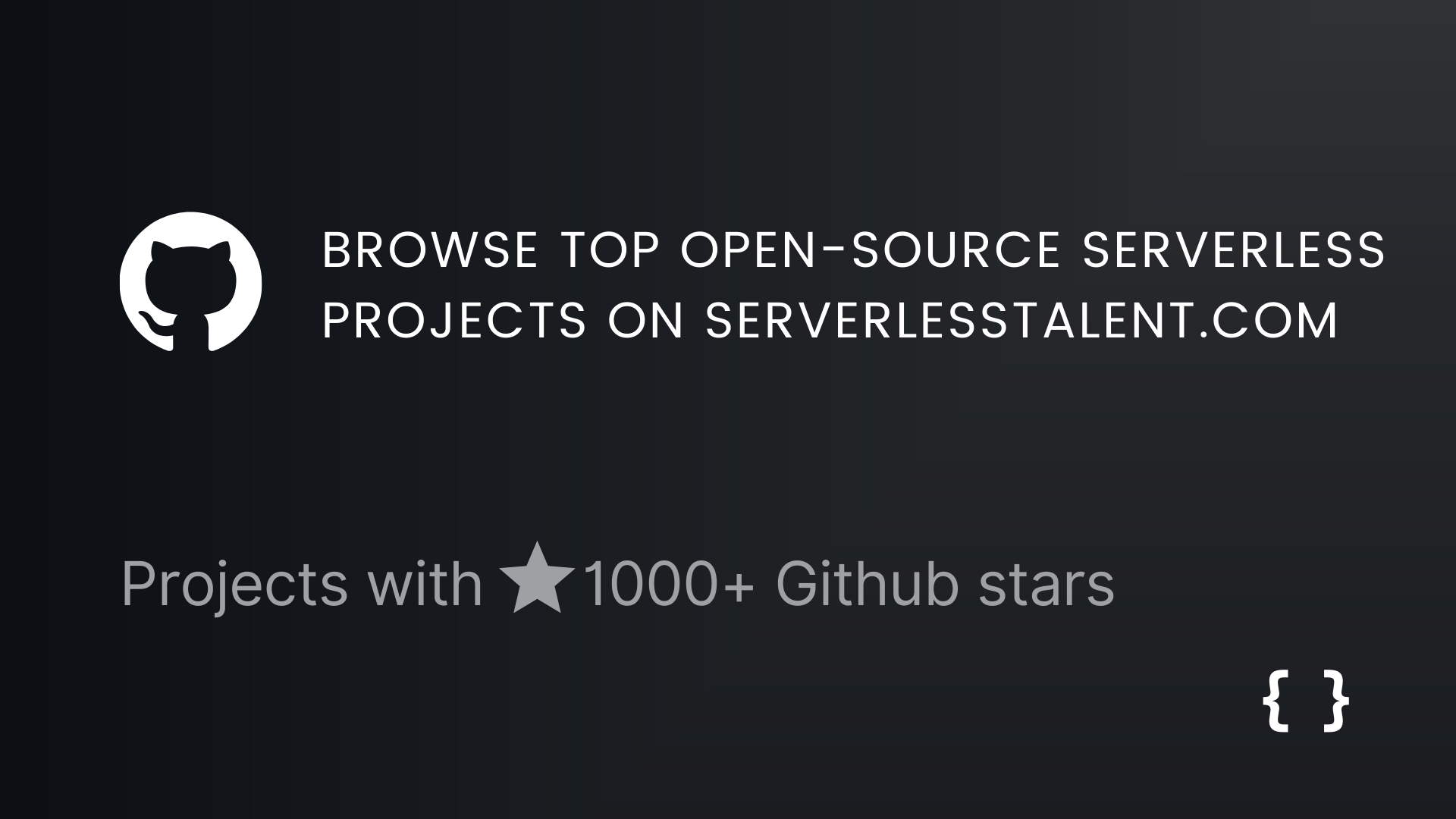 Lambda Refarch Webapp Open Source Serverless Projects Serverless Talent